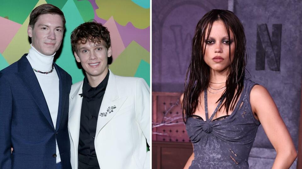 ‘Wednesday’s Hunter Doohan Addresses Rumors His Husband Is Jealous of ...