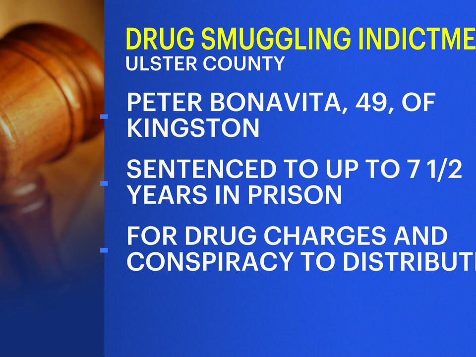 Kingston man sentenced to up to 7.5 years for drug smuggling