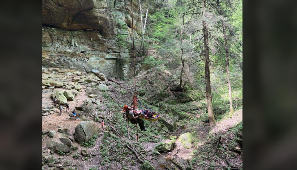 Woman Rescued After 15-Foot Fall in Hocking Hills Ravine - NewsBreak