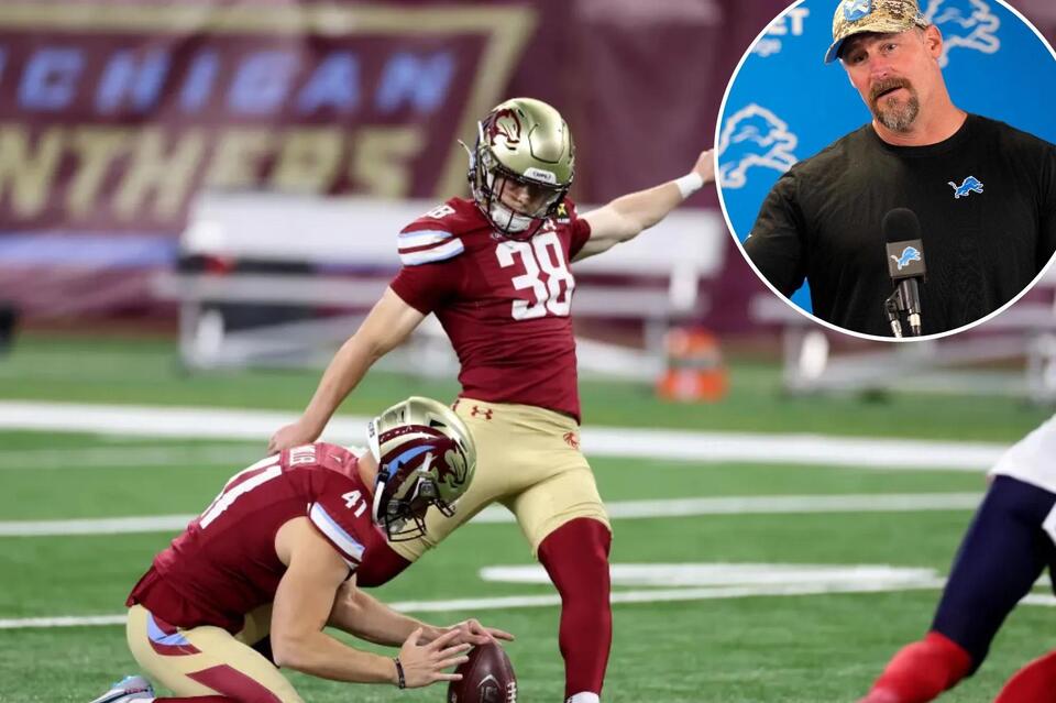 Lions sign UFL kicker Jake Bates after fourth-down disaster in NFC ...