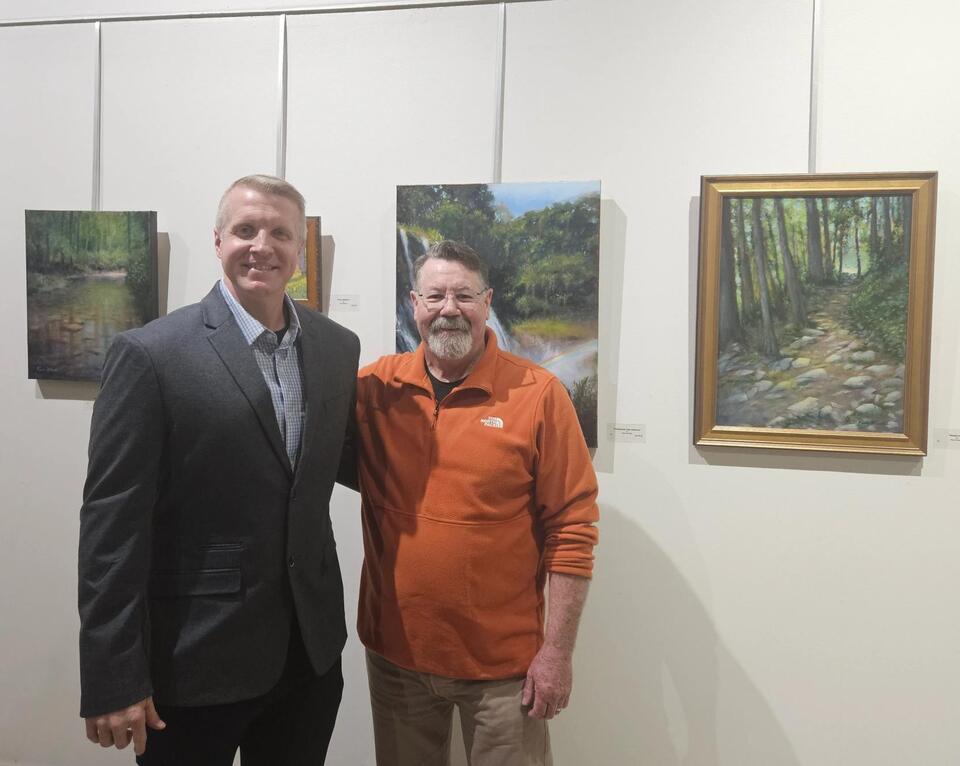 Generational art show brings two artists to the Pump House - NewsBreak