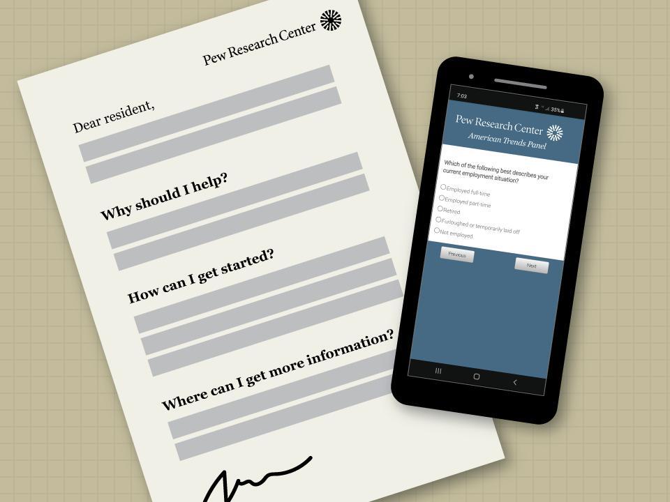 How do people in the U.S. take Pew Research Center surveys, anyway?