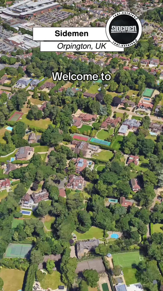 #FirstVideoChallenge The former Sidemen house located in Orpington, UK ...