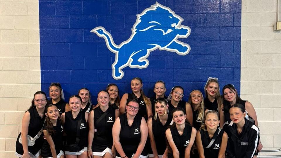 Newaygo High School varsity cheer team wins grant from Detroit Lions ...