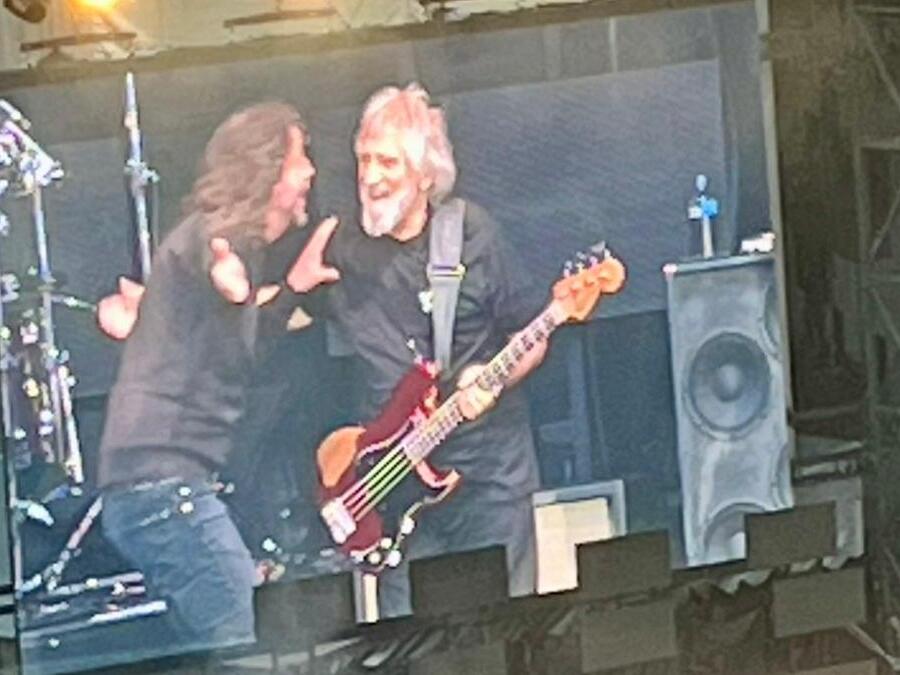 Geezer Butler Joins Foo Fighters in Birmingham for “Paranoid”: Watch