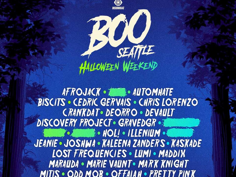 The Lineup for BOO Seattle 2024 Has Landed