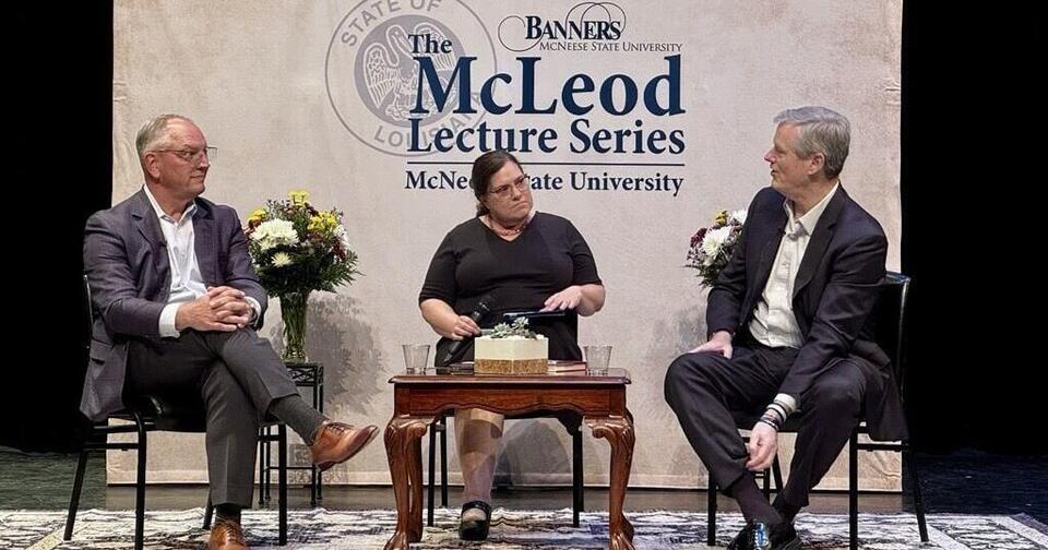 Former U.S. governors visit McNeese State University to talk ...