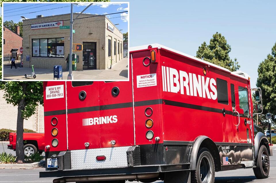Brazen armed pair robs cash, guard’s gun from Brinks truck in broad ...