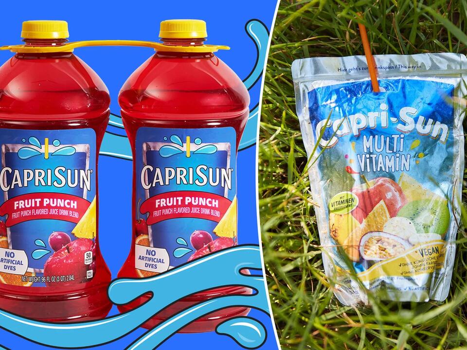 Capri Sun launches giant jugs of juice to appeal to nostalgic fans