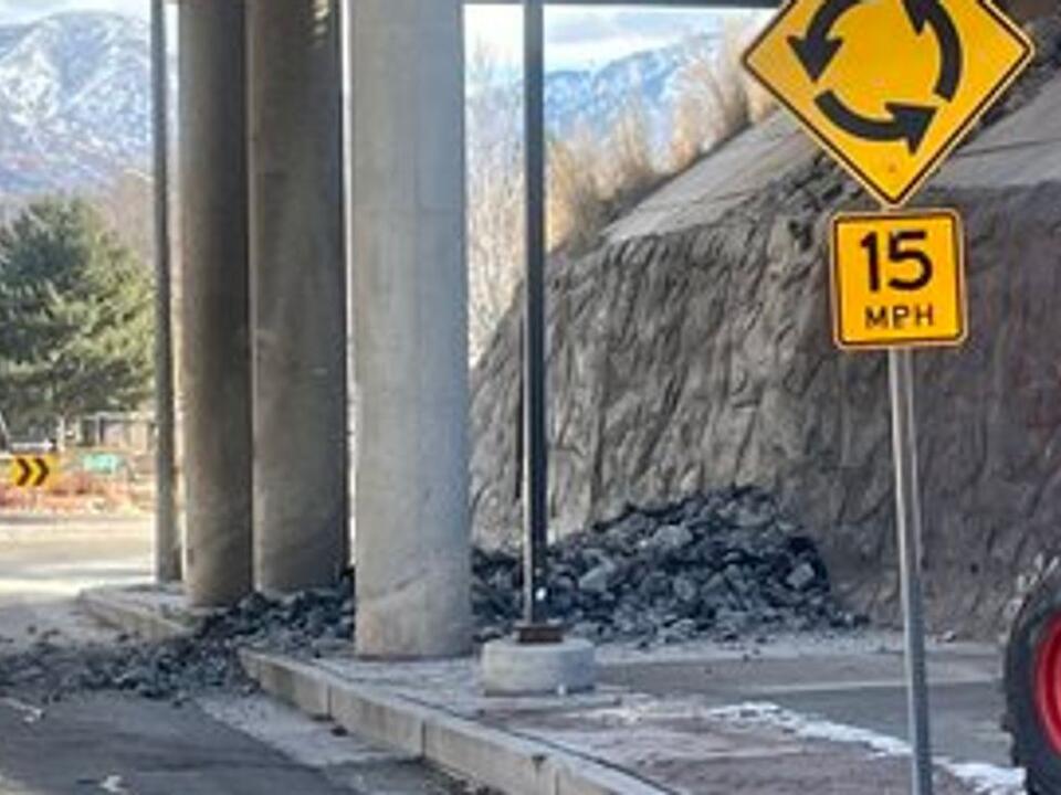 Crews repairing bridge pothole as UDOT decides whether to replace ...