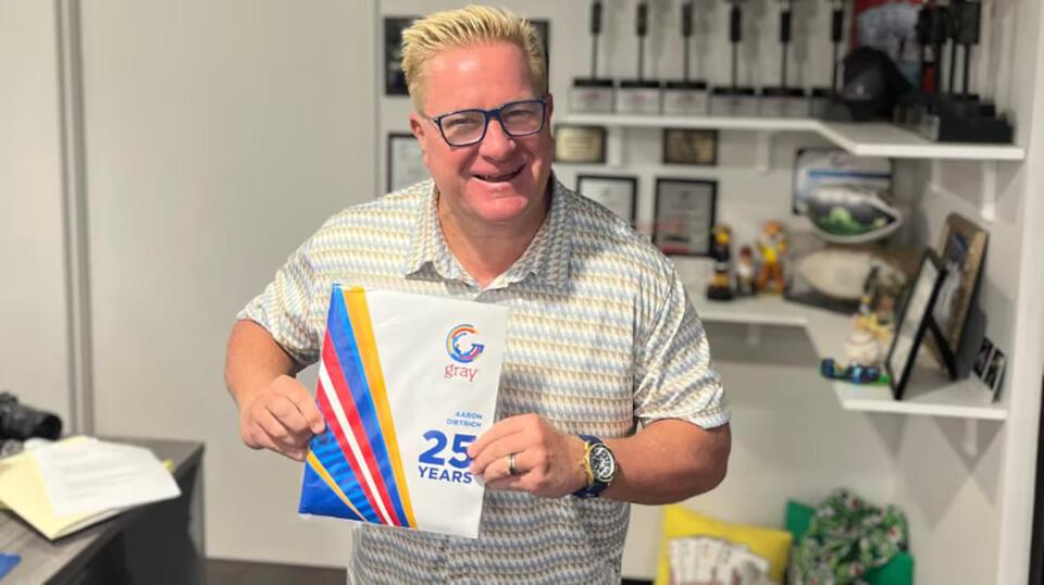 Sports Director Aaron Dietrich marks 25 years with KNOE - NewsBreak