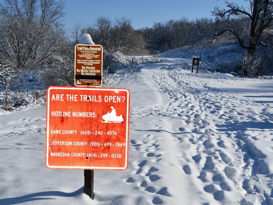Dane County snowmobile trails officially open