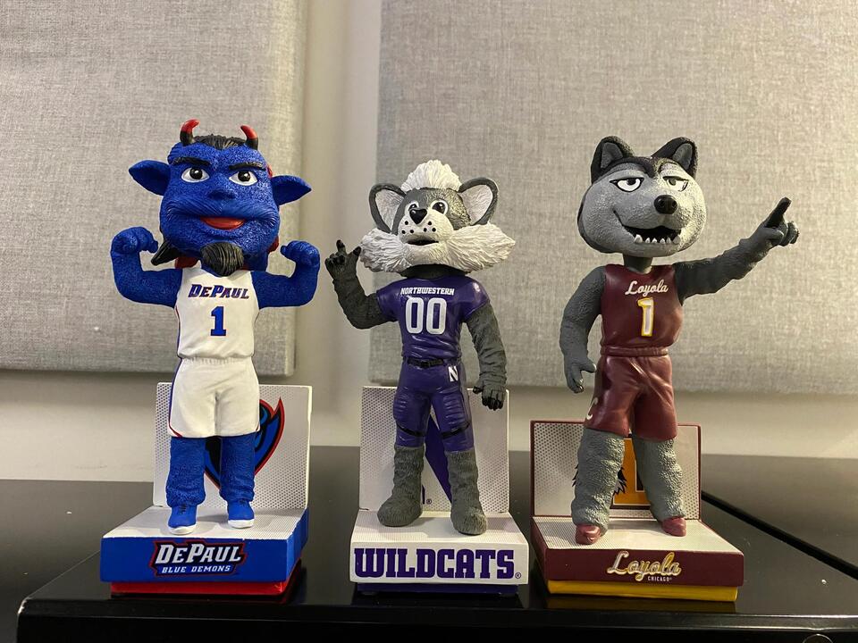 Chicago college mascots to be featured at National Bobblehead Hall of ...