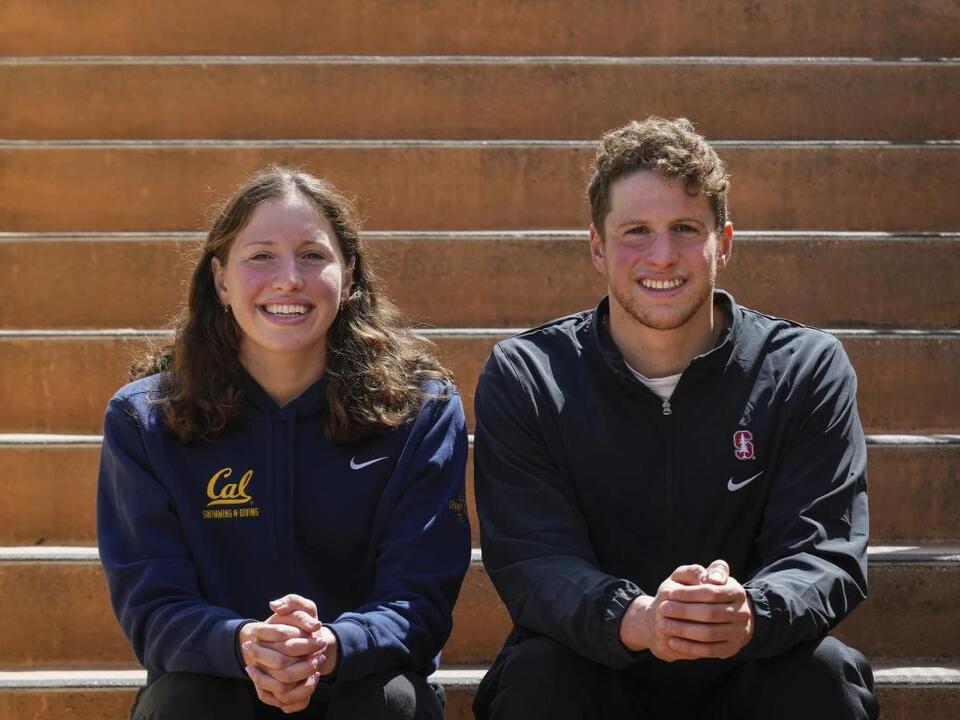Israeli siblings Ron and Leah Polonsky chase Olympics from Bay Area ...