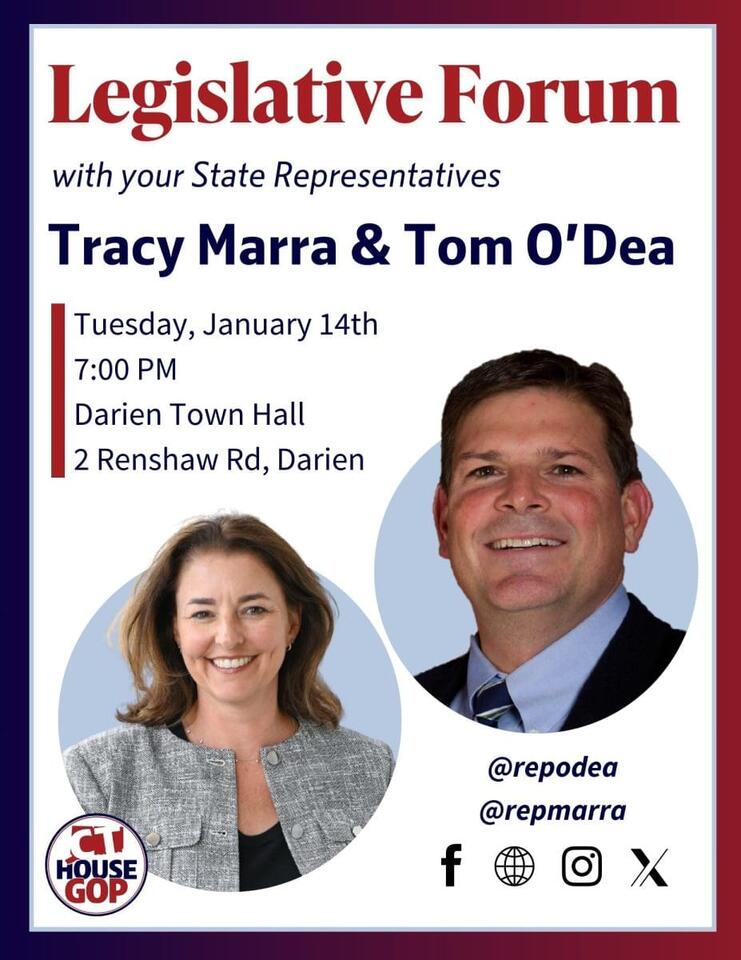 Norwalk Residents Invited to Legislative Forum with Reps. Marra and O ...