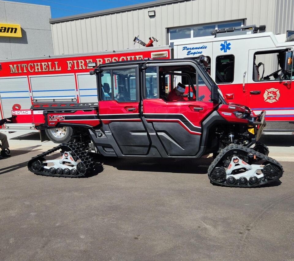 Mitchell Fire Department unveils its new Utility Task Vehicle - NewsBreak