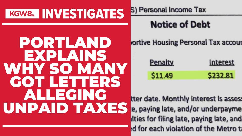 City of Portland, Multnomah County address letters demanding residents ...