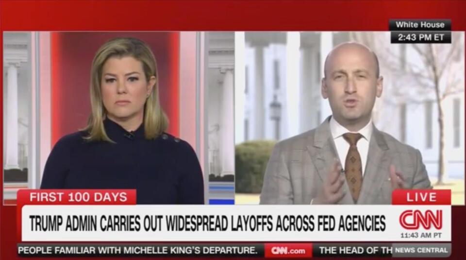 CNN Host Asks Hysterical Stephen Miller to ‘Calm Down’ in Live ...