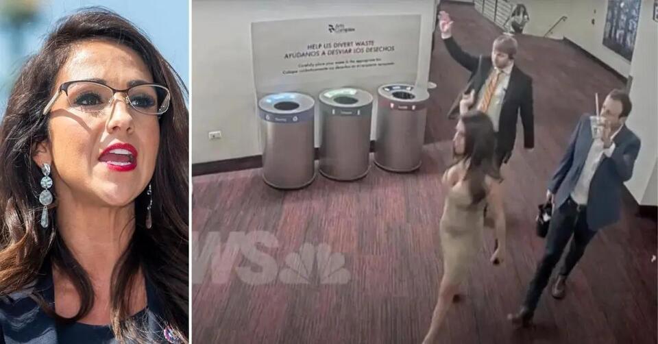 Caught On Video Lauren Boebert And New Mystery Man Kicked Out Of