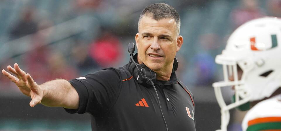 Monday morning with Miami Hurricanes coach Mario Cristobal: We were off ...