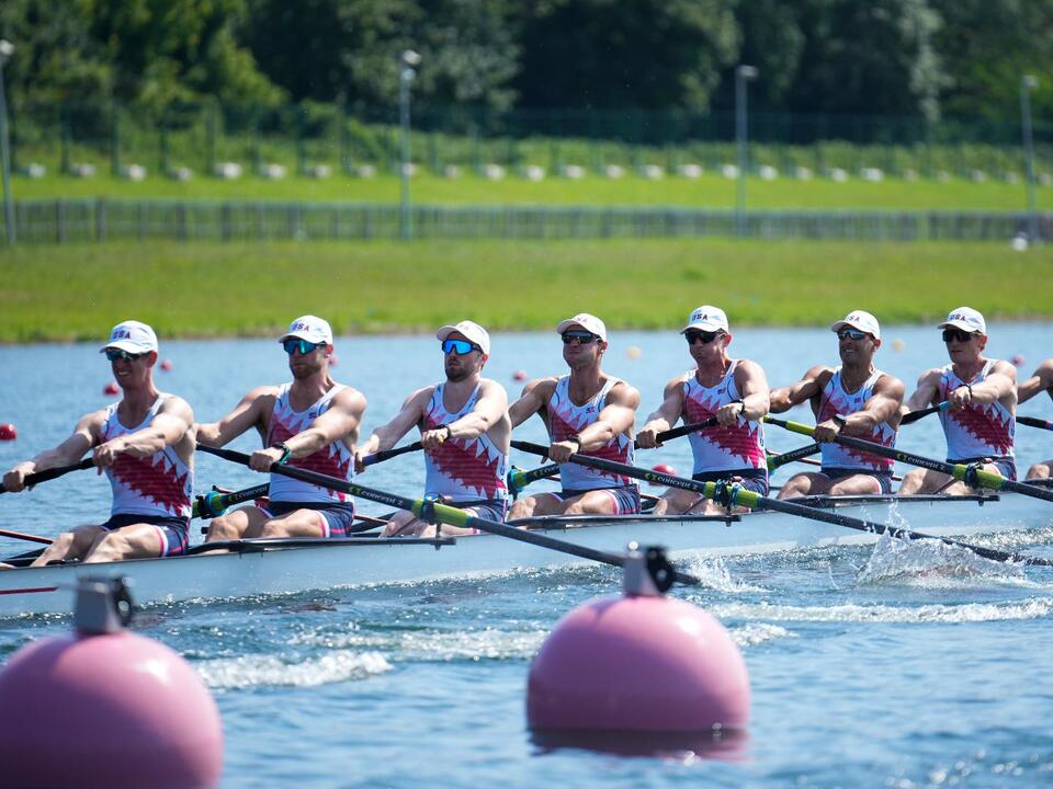U.S. men's rowing advances to finals in Paris Olympics