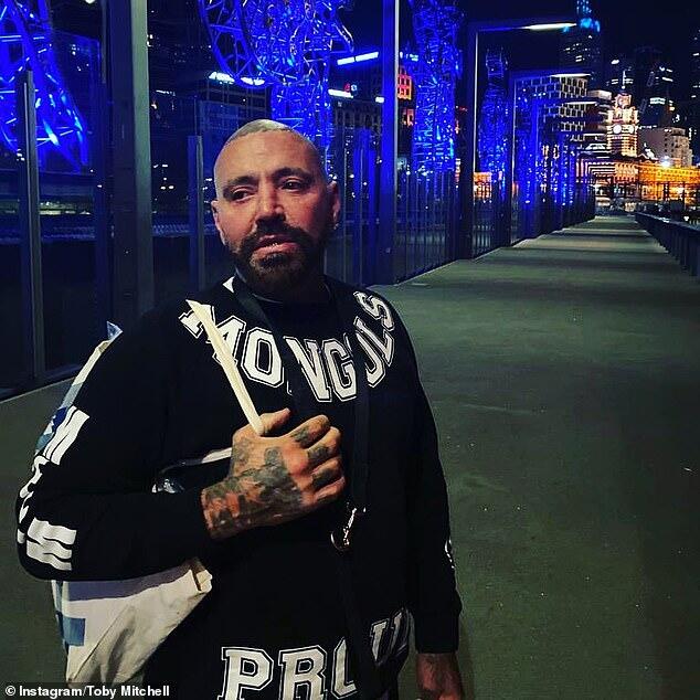 Bikie boss and former champion kickboxer Toby Mitchell is mocked by ...