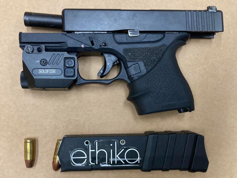 Drug raid leads to felony gun charge