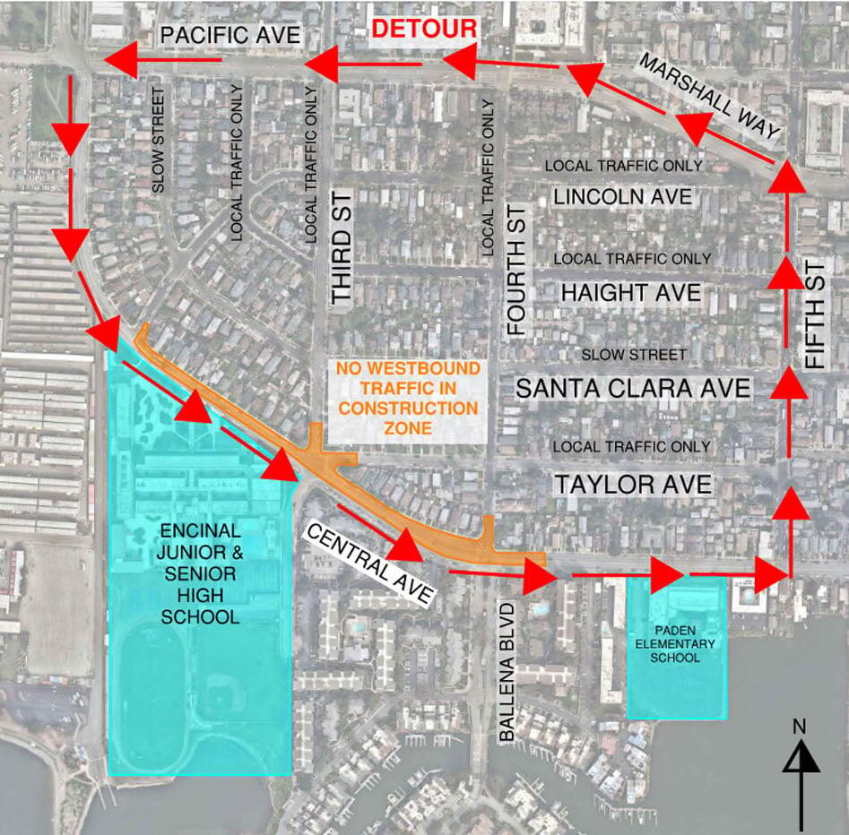 Central Avenue Safety Improvement Construction Update - NewsBreak