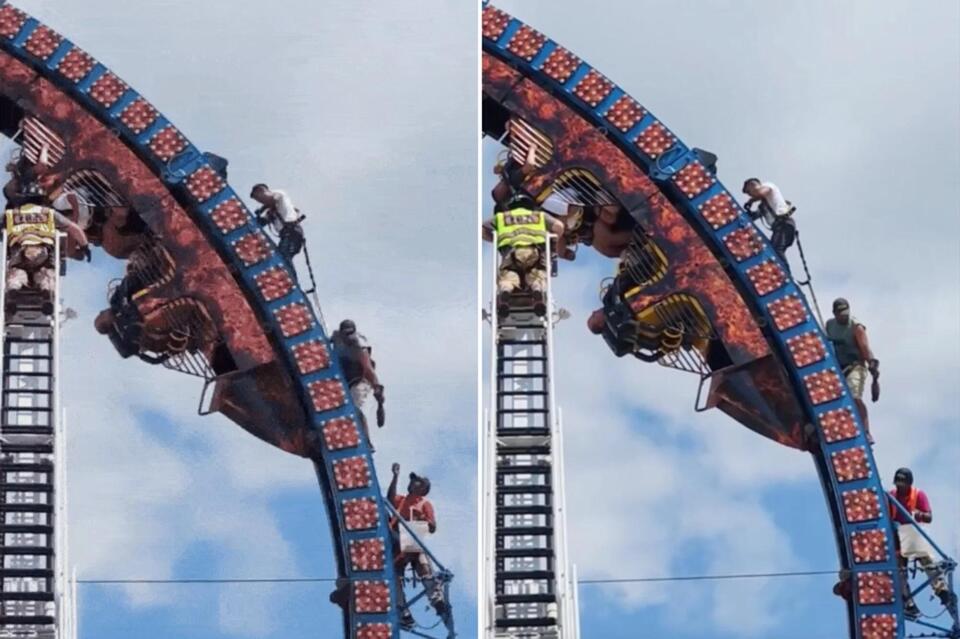 Panic attacks, injuries, 3 hours upside down: When roller coasters go ...