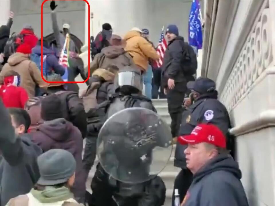 Ex-Marine who made Nazi salute at Capitol riot sentenced to 5 years in ...