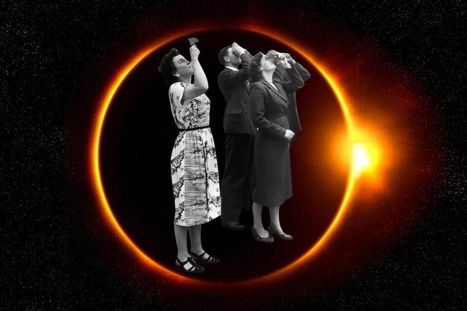 Sun’s Out, Shades On: Check Out These Cool And Creepy Retro Eclipse ...