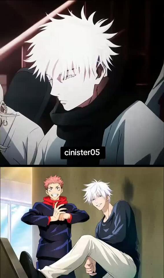 Gojo looks majestic before his fight 💀💀 #yuji #gojousatoru #gojosatoru ...