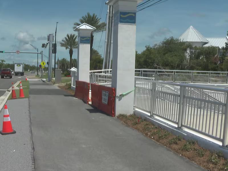 Light at the end of the tunnel? FDOT says Inlet Beach pedestrian ...