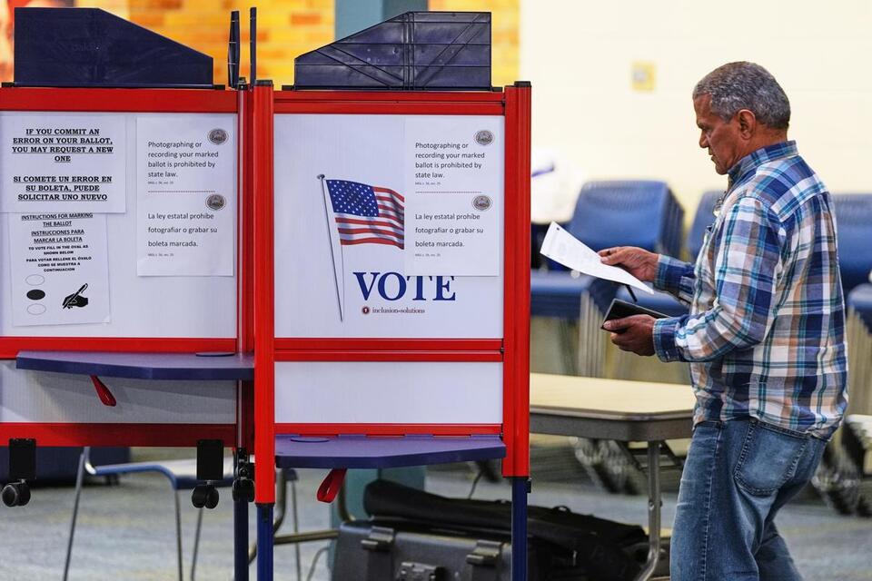 Judge blocks Trump effort to pull election funding for states that don ...