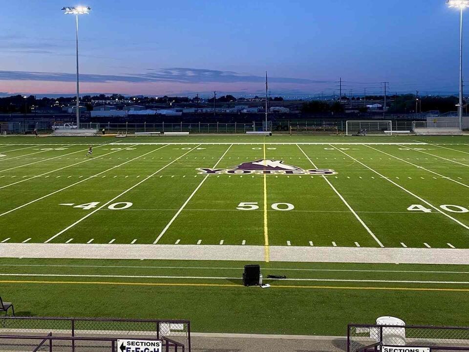 Yotes football set to take the field under the lights