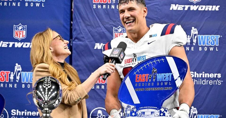 Mason Reiger closes out stellar week with standout East-West Shrine ...