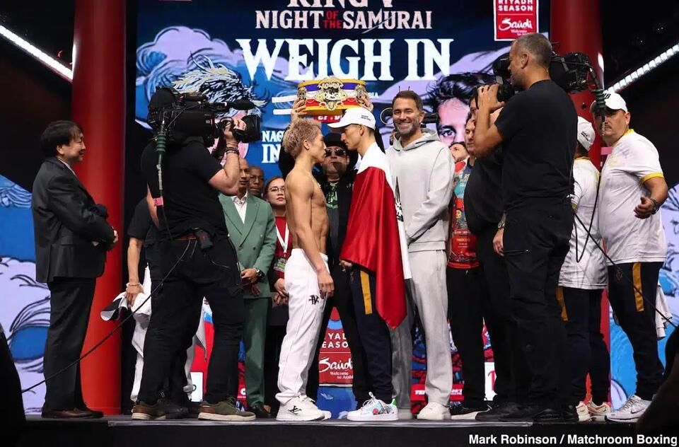 Naoya Inoue Re-Wraps Hands After Backstage Dispute in Riyadh - NewsBreak