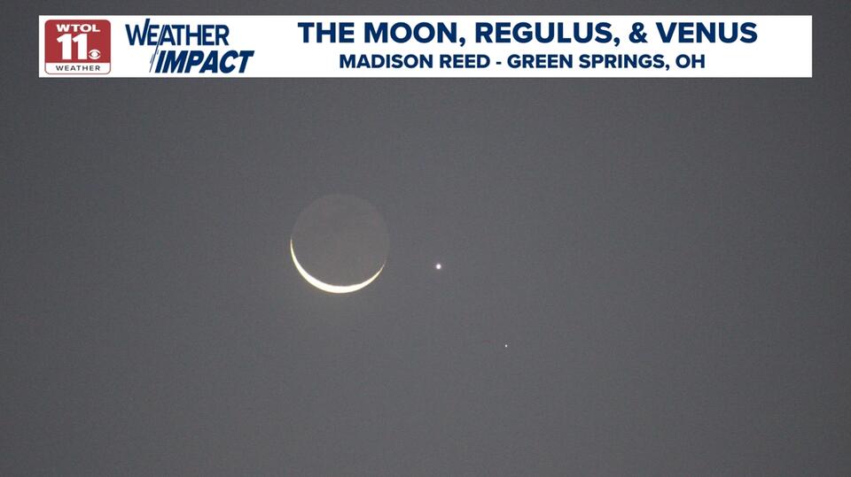 Rare sky trio: Moon, Venus, and Regulus align in Leo this weekend ...