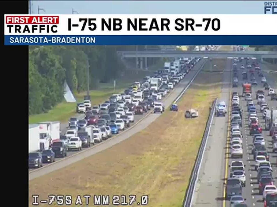 First Alert Traffic: I-75 at SR 70