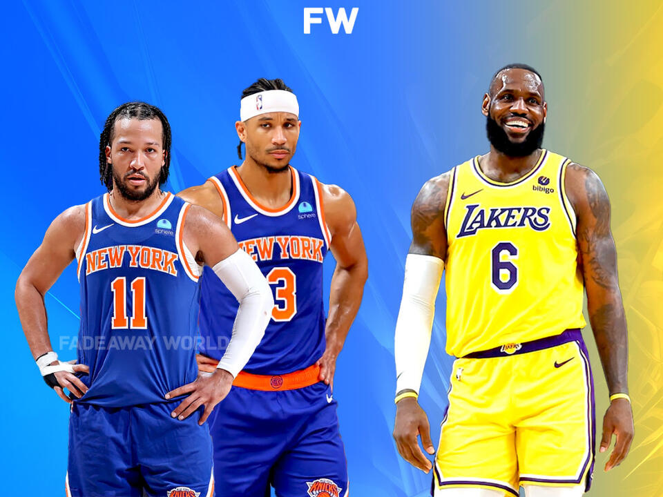 Jalen Brunson Says LeBron James Dragged His 'Stuff' Across Josh Hart's Face While Dunking