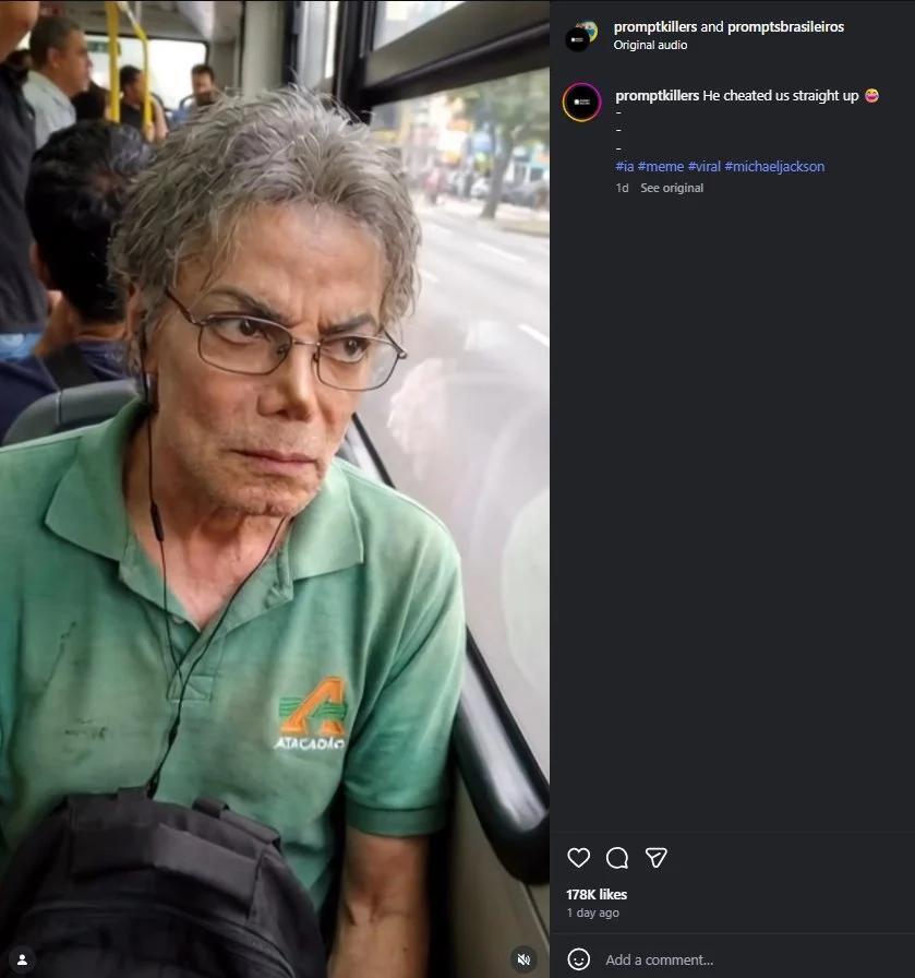 Fact Check: FAKE Video Shows Michael Jackson Sitting On A Bus In Brazil ...