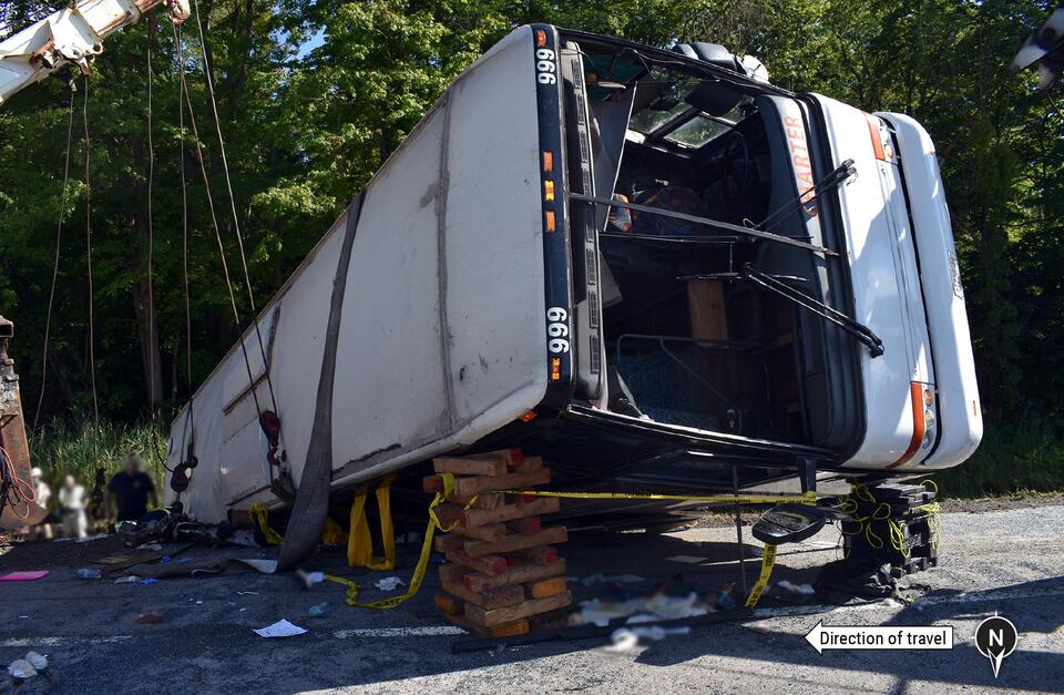 NTSB releases preliminary report in fatal tour bus crash on Thruway ...