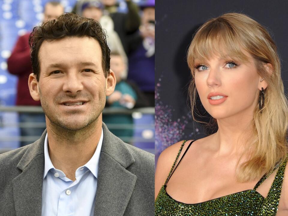 See Tony Romo’s Second Awkward Slip-Up With Taylor Swift