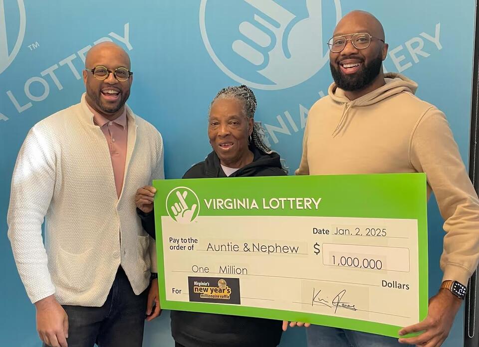 Winning Ticket, Winning Family: Ashburn Nephew Shares $1M Raffle Prize ...