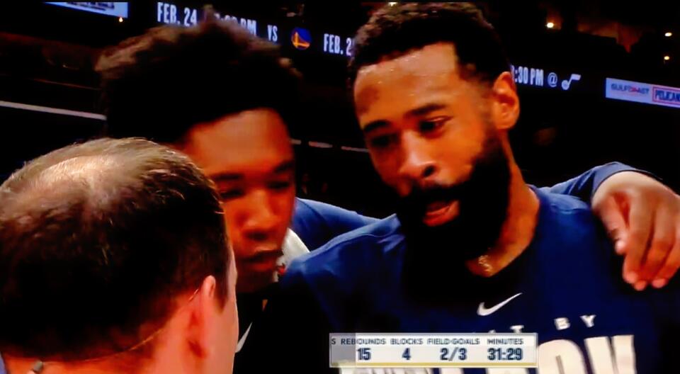 Derik Queen Hijacks DeAndre Jordan’s Post-Game Interview With Nasty ...