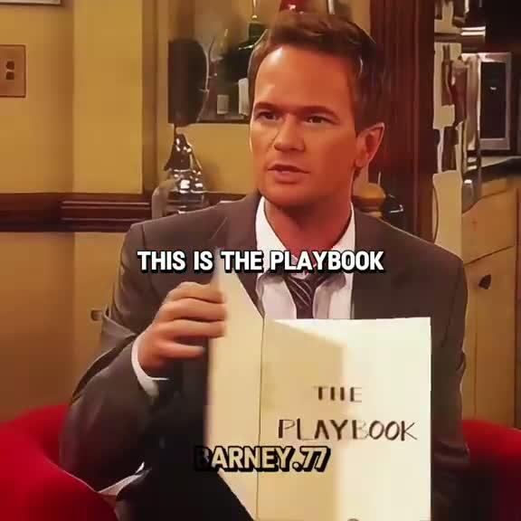The Playbook is Barney‘s Most Effecttive Way to Rizz Up Girls #barney # ...