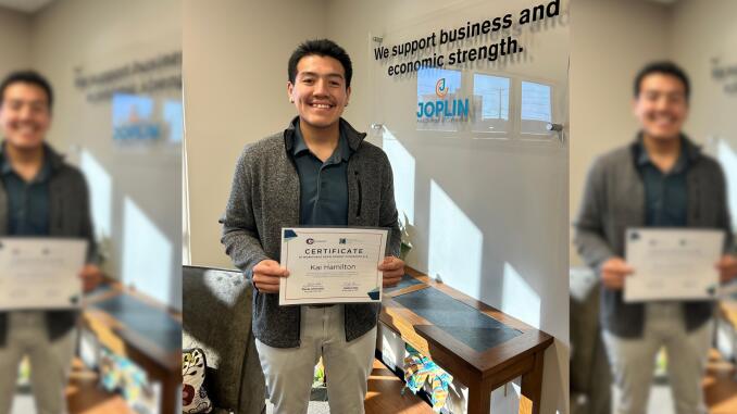 Joplin Area Chamber of Commerce Recognizes Kai Hamilton for Workforce ...