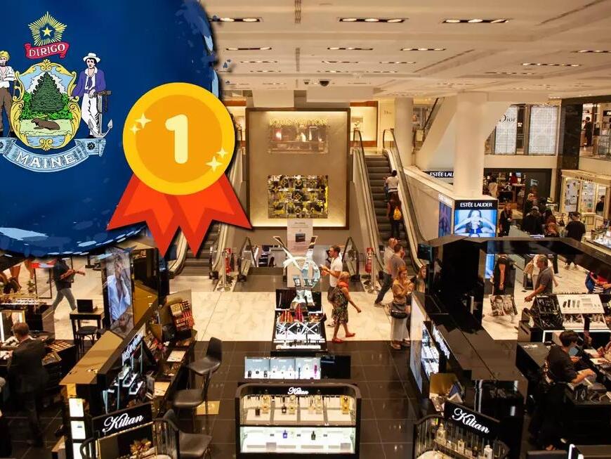 This Mall in Maine Was Named the Best Mall in the State