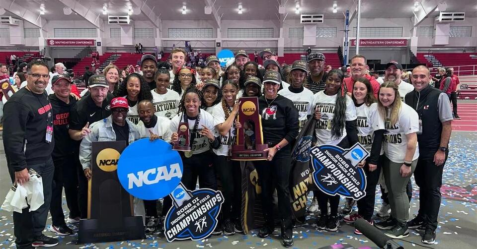 Georgia women's track and field captures 2026 indoor national ...