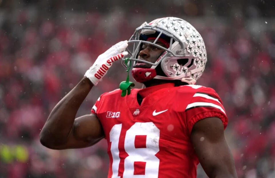 Chris Simms Has Marvin Harrison Jr. As Third-Best WR Prospect in Draft ...
